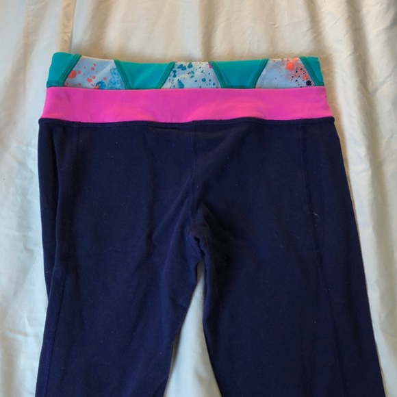 Ivivva | Pants & Jumpsuits | Ivivva Navy Blue Yoga Pants Girls Size 2 ...